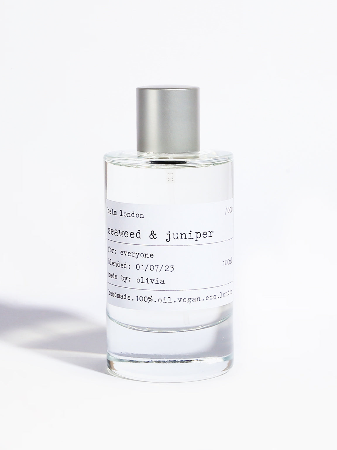 Seaweed & Juniper Fragrance - 100ml | Helm London