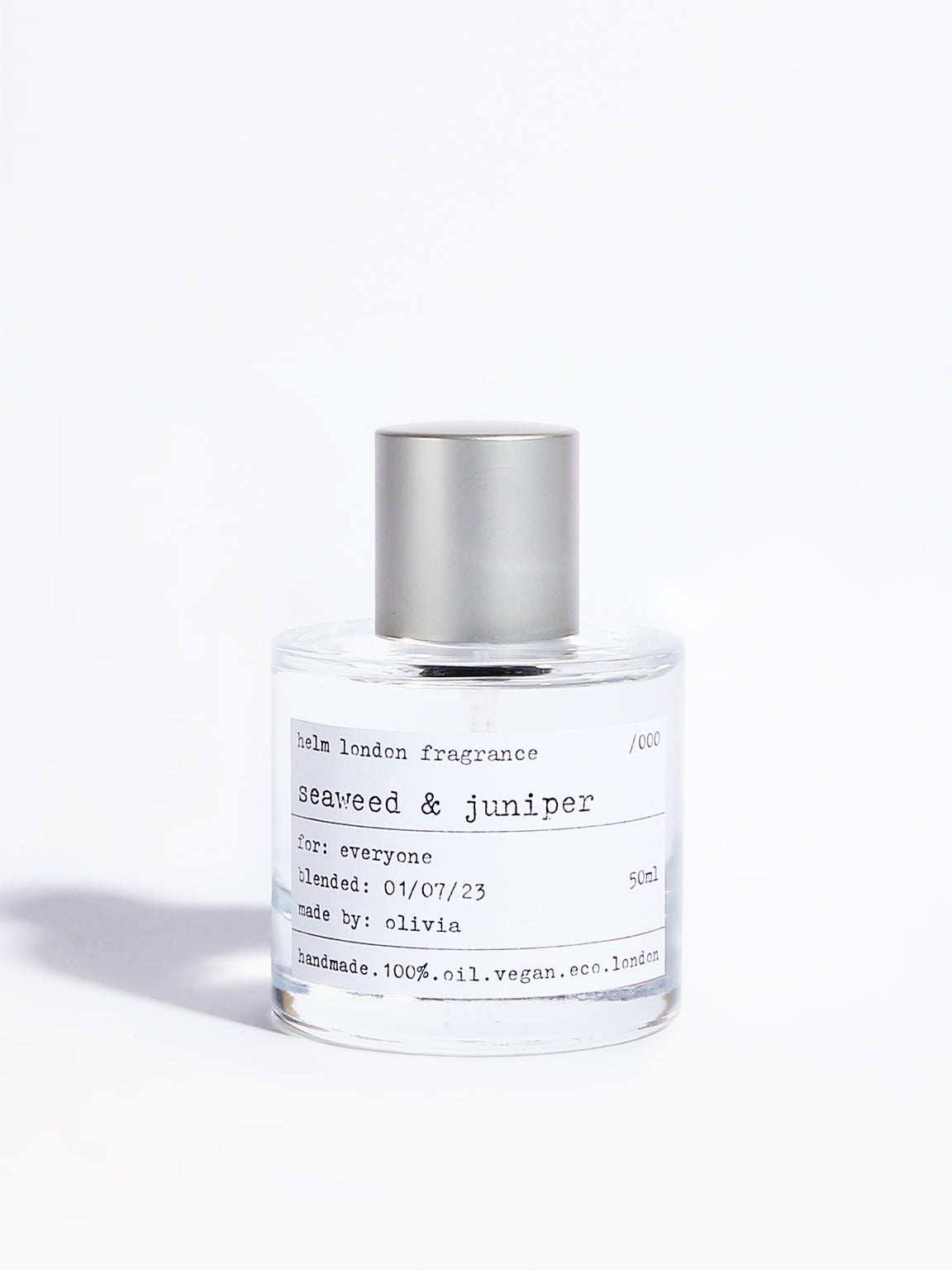 Seaweed & Juniper Fragrance - 50ml | Helm London
